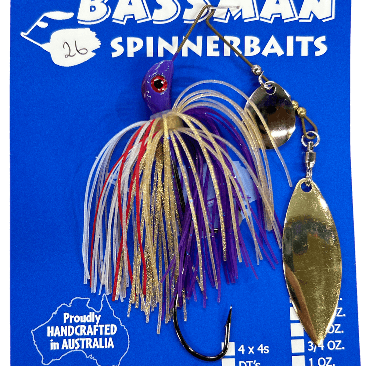 Bassman Spinnerbaits Carls Compact 1/4oz – Hot Tackle