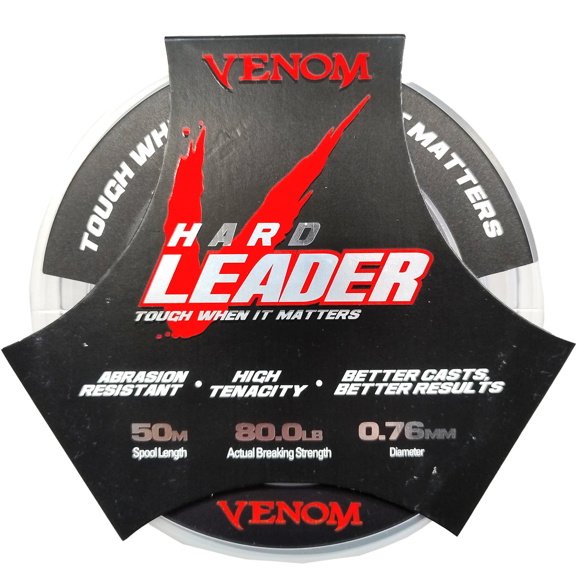 Venom V-Fluoro Leader – Hot Tackle