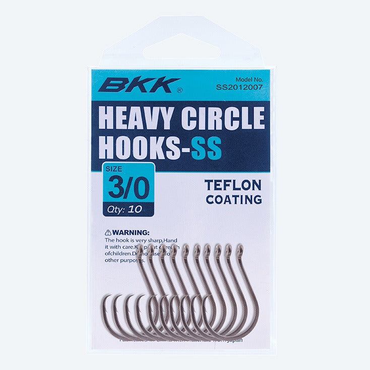 BKK SS Heavy Circle Hooks – Hot Tackle